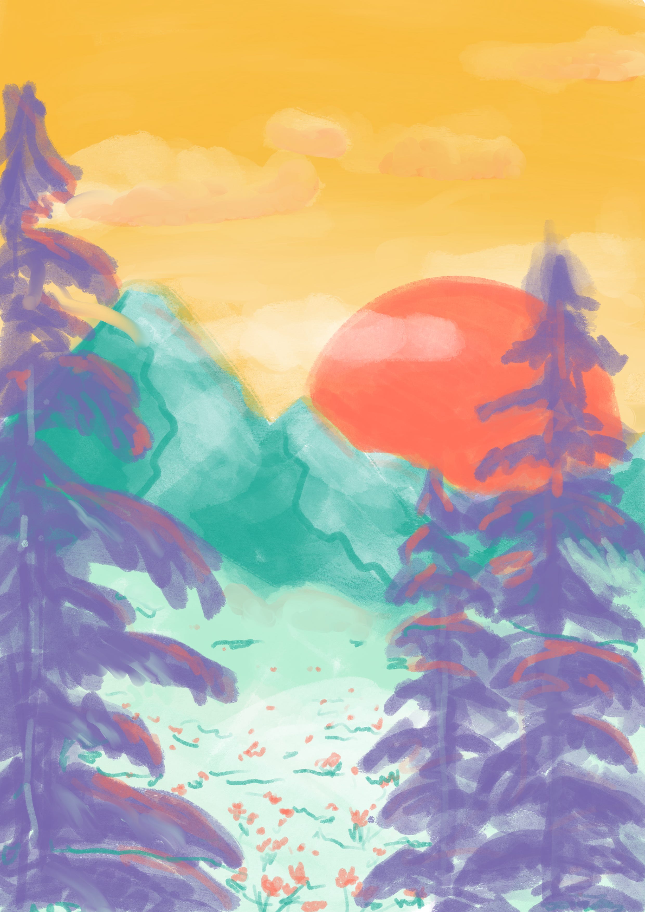 Prompt #5 - Your Happy-Clappy Palette of the Day