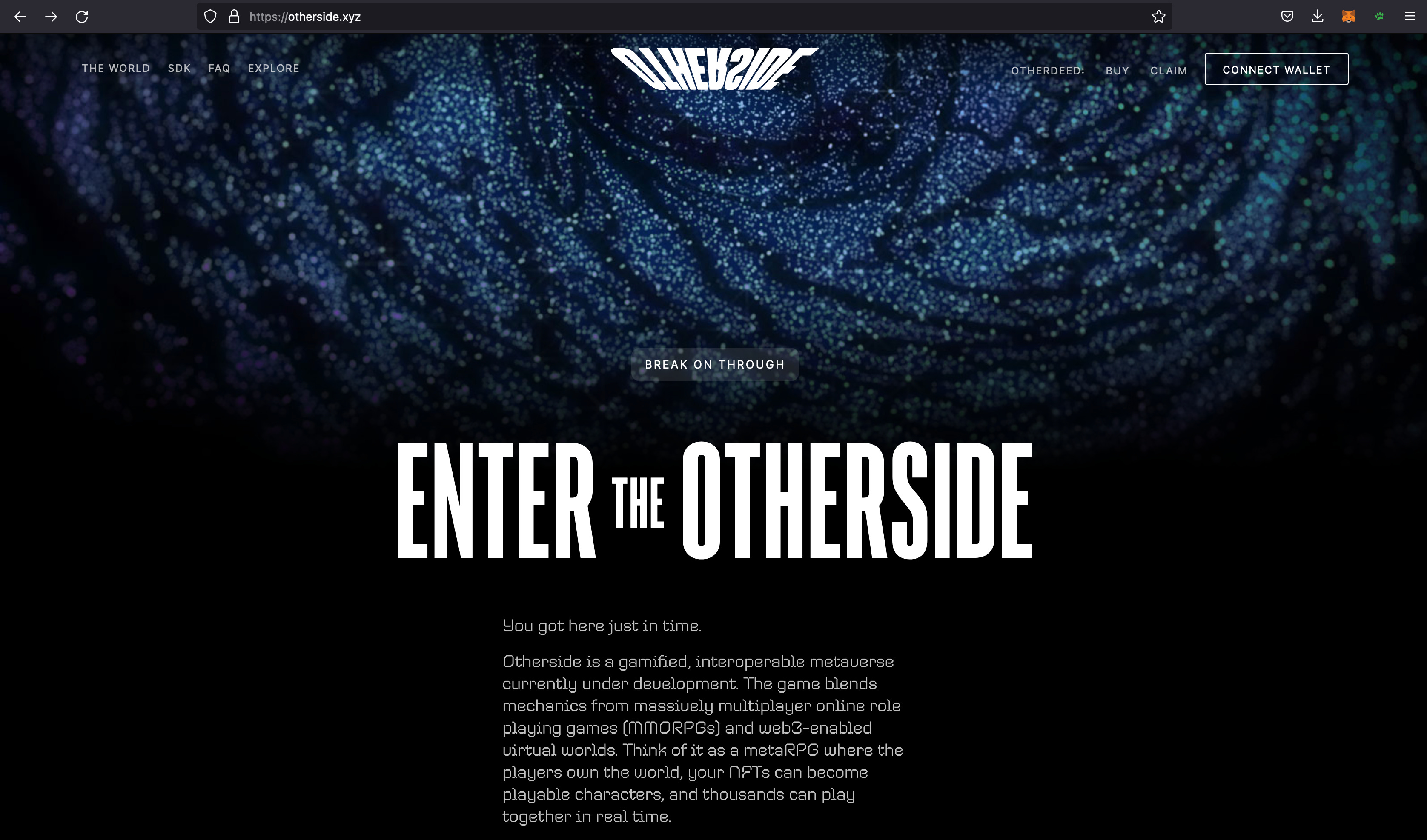 Documenting The Otherside Metaverse by YugaLabs