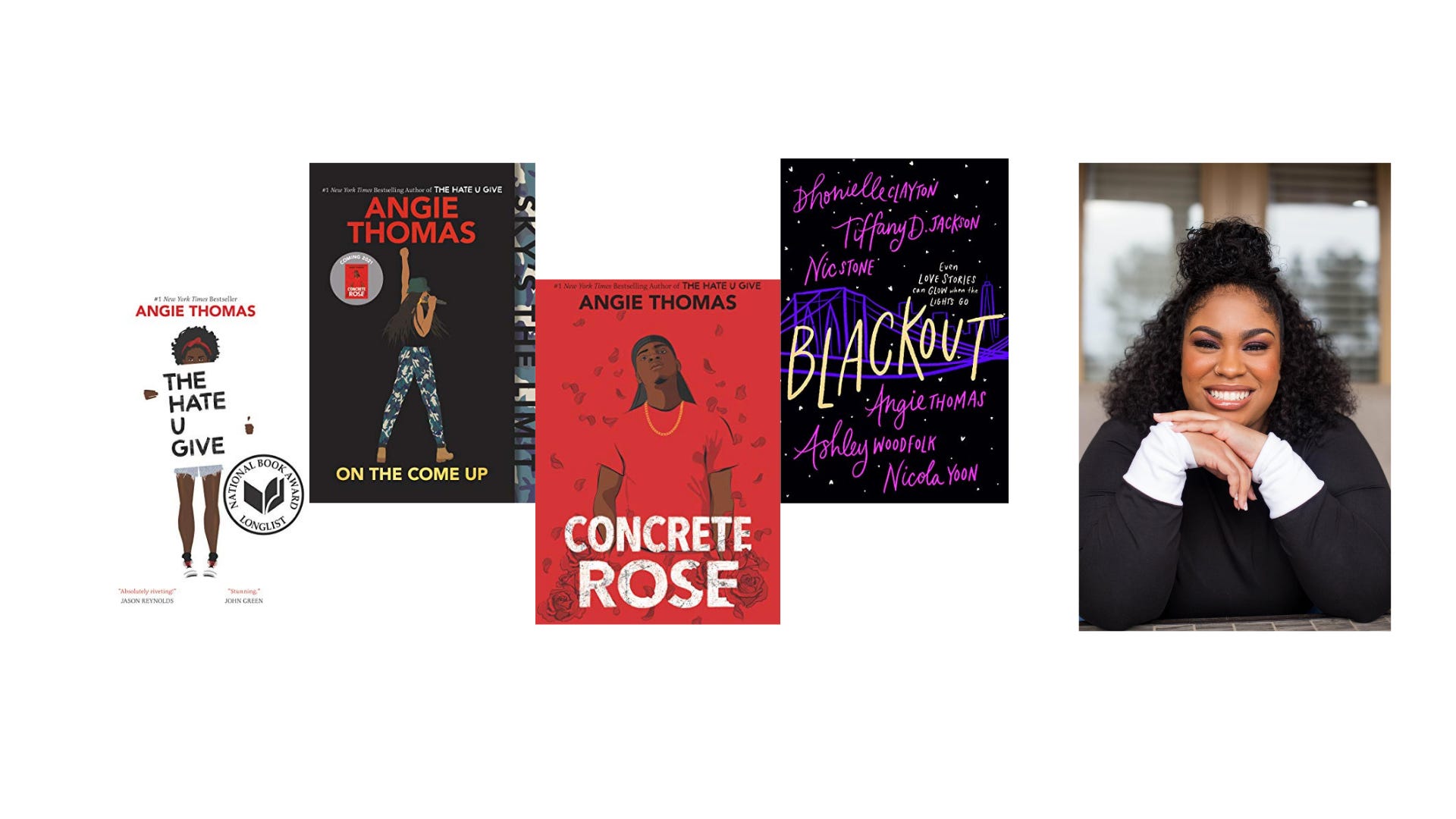 An Author and her Books, Angie Thomas - by Gayla Gray