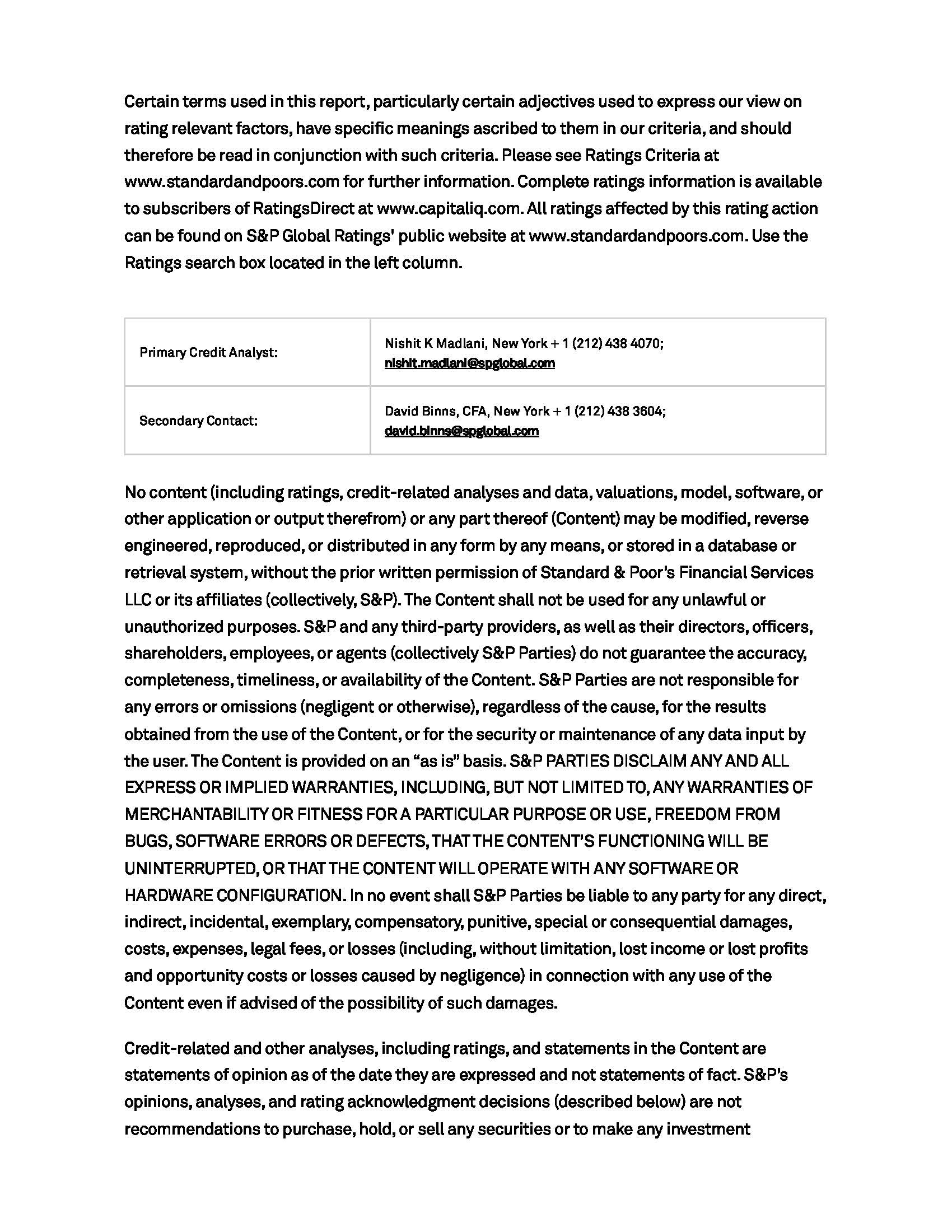 The S&P upgrade report - by AlexandraMerz @TeslaBoomerMama