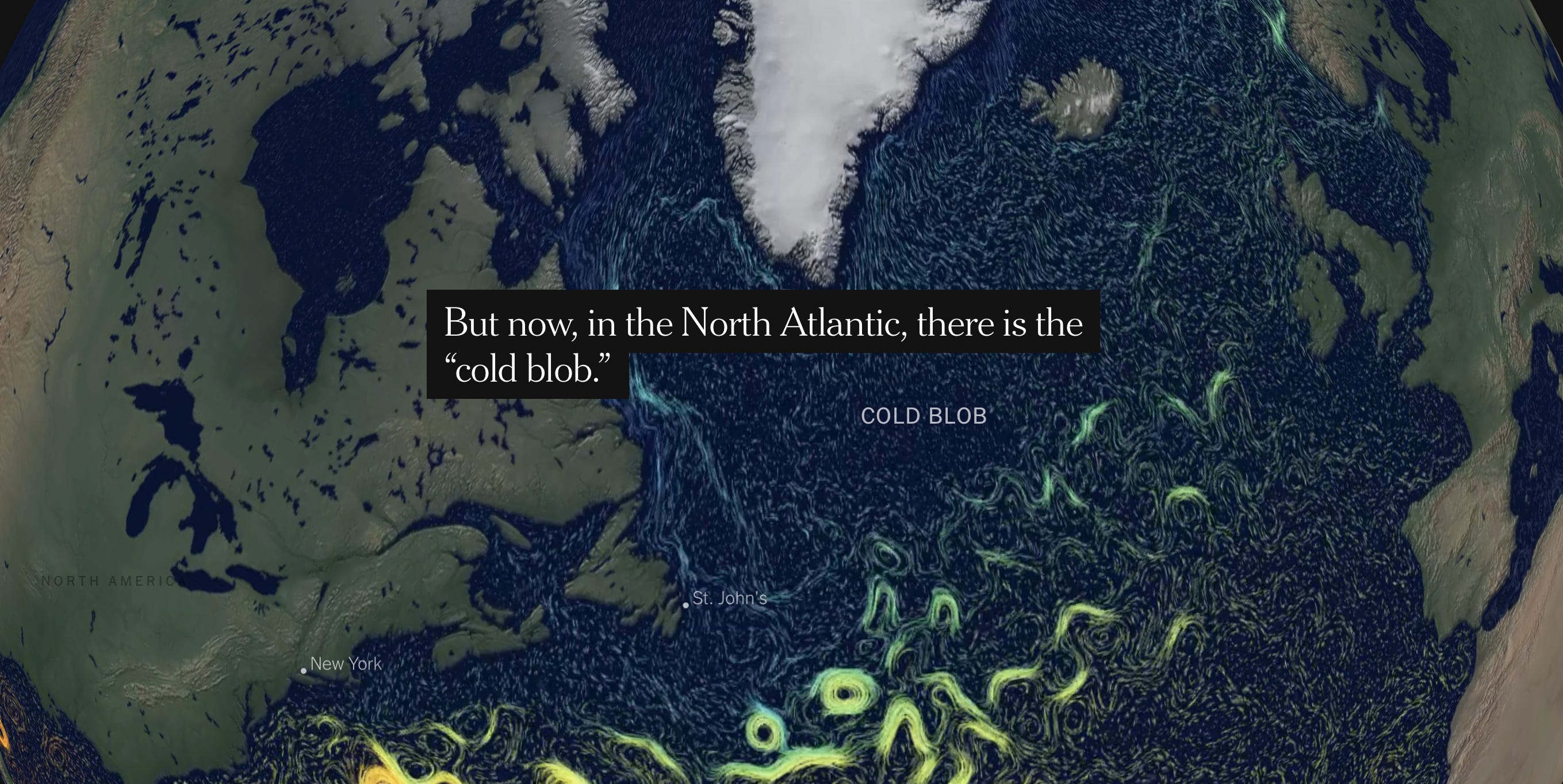 NYT illustrates changing Gulf Stream, a 'light recipe' to grow in the ...