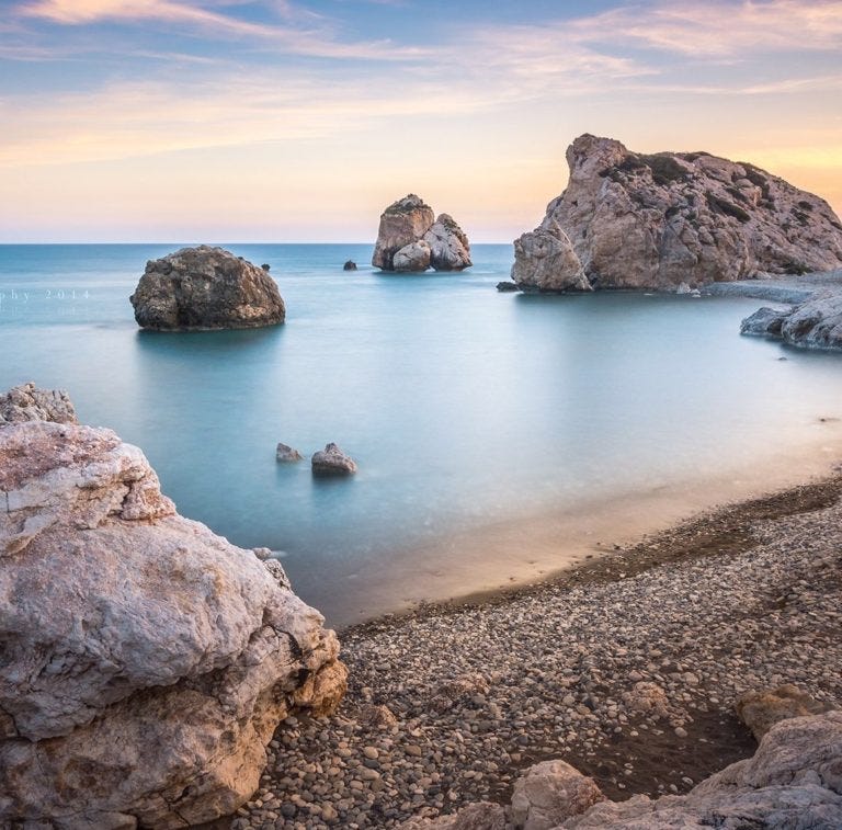 Aphrodite, goddess of Cyprus - by D.W. Frauenfelder