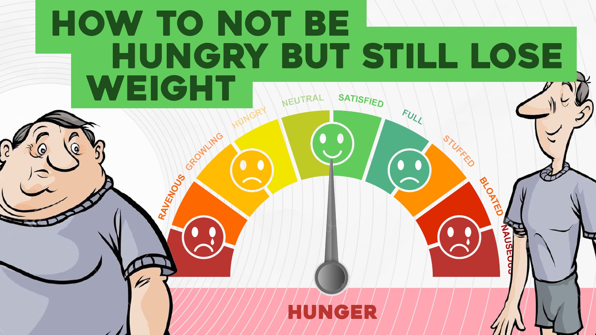 How To Not Be Hungry, But Still Lose Weight