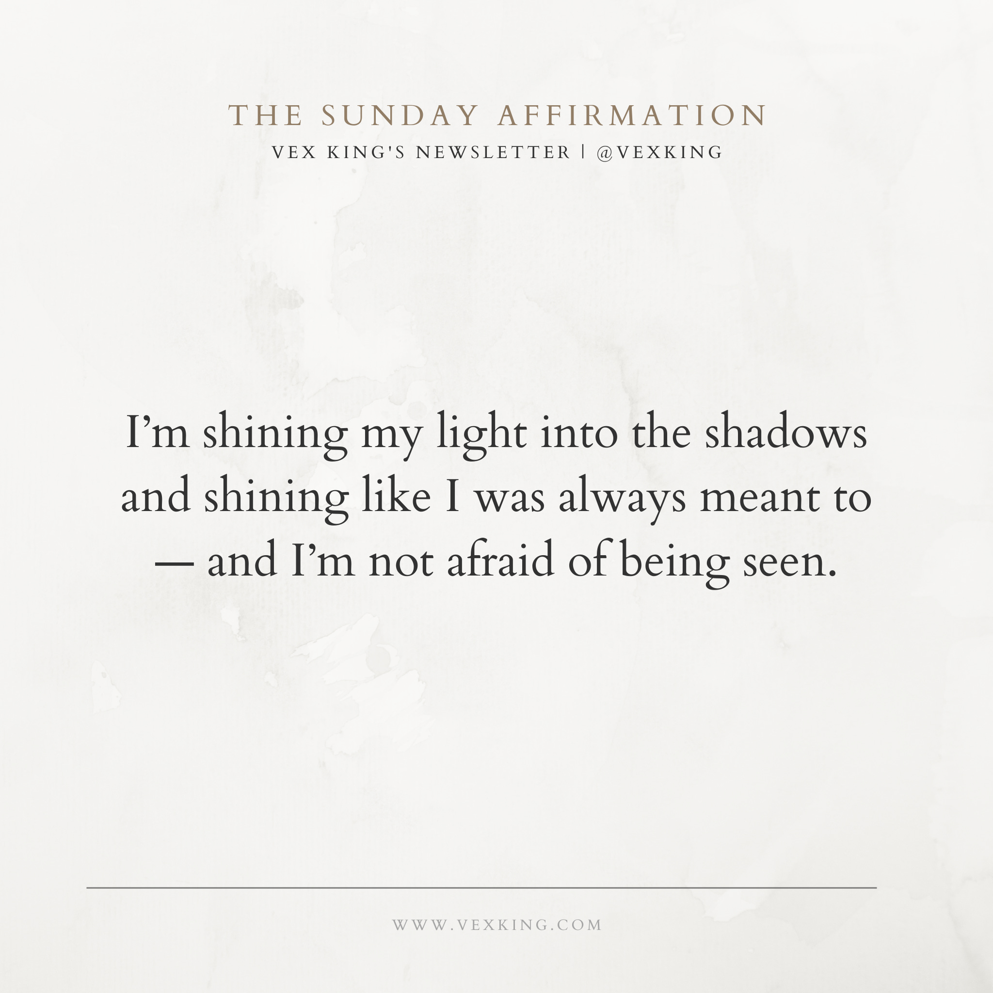 If You're Hiding In The Shadows, Read This - by Vex King