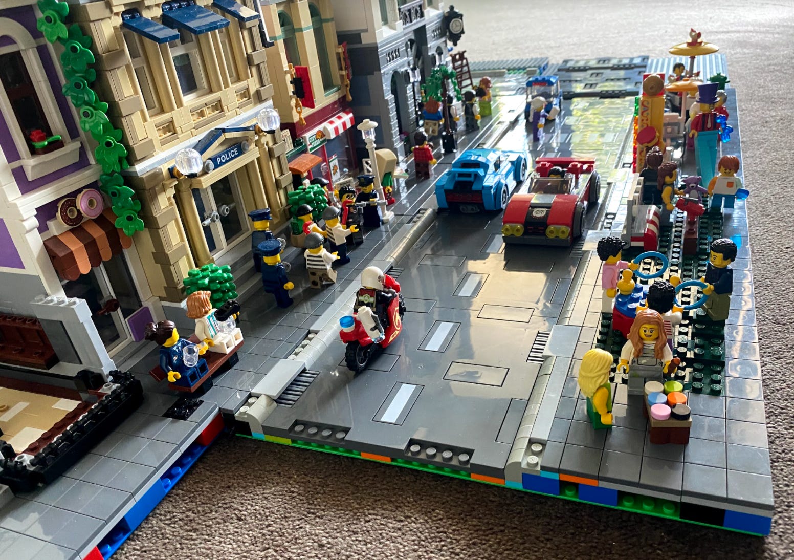 Build: Adapting the new LEGO roads plates for MILS