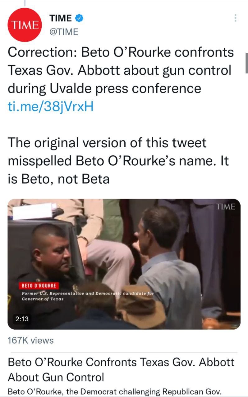 Beto Confronts Abbott, Demands Disarming of Peasants