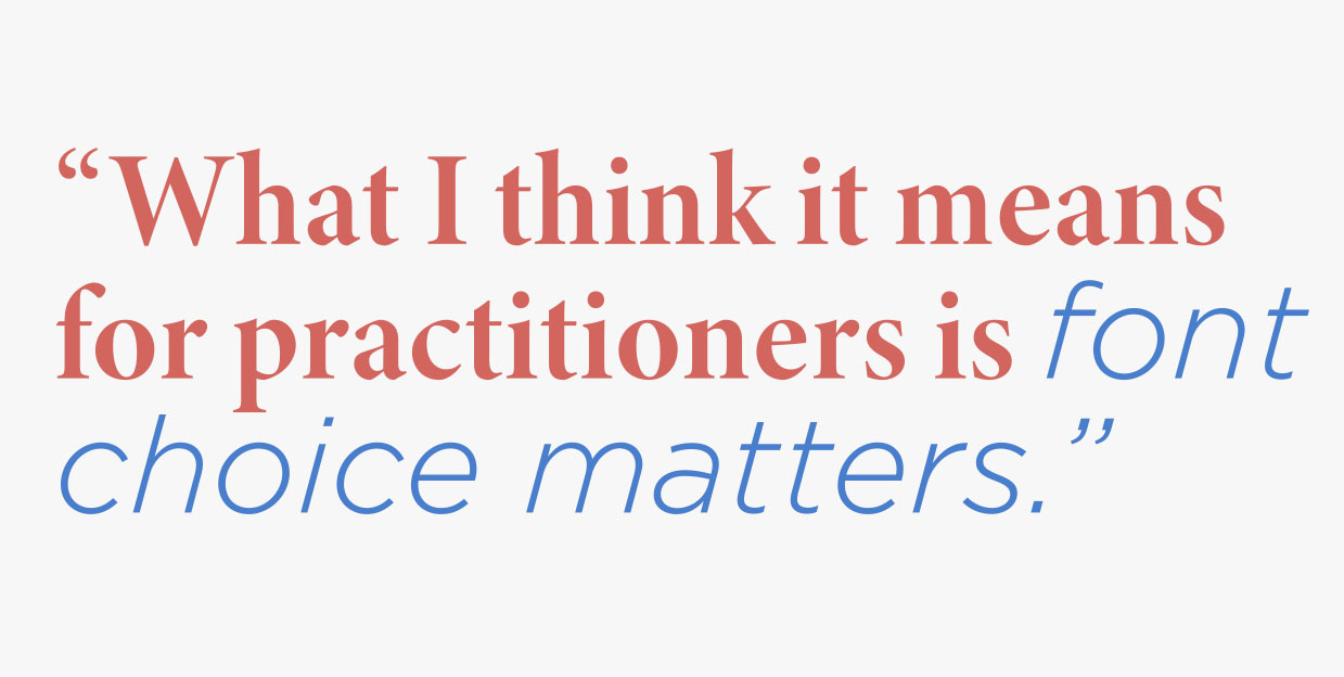 Do fonts have a political party? - YELLO by Hunter Schwarz