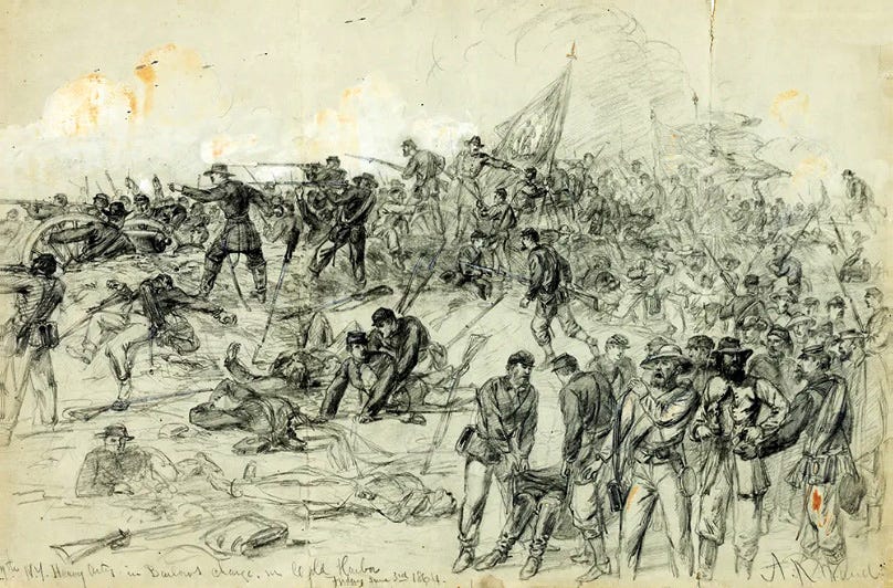 Alfred R. Waud: Sketching as the Bloody Battle Raged