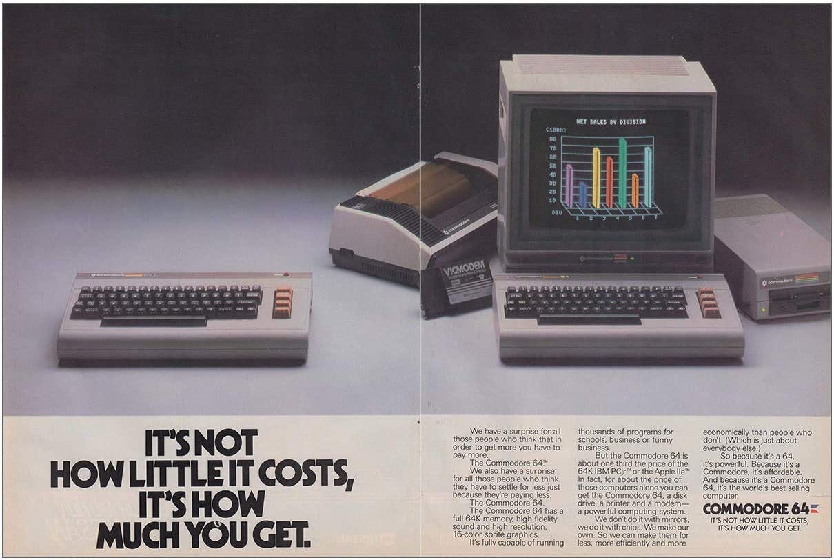Commodore 64 ads from the 1980s still make me want a C64 in 2021