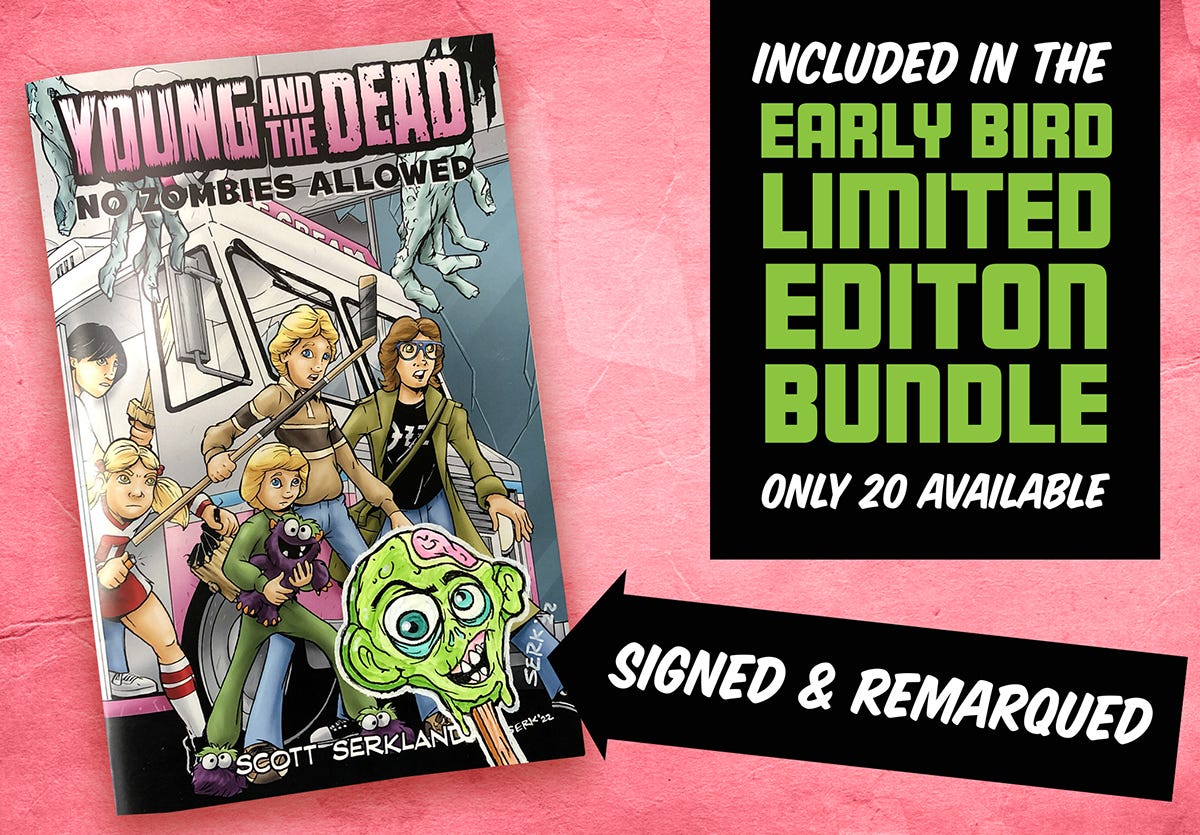 Zombies Love The Music Of The 80s! - by Scott Serkland