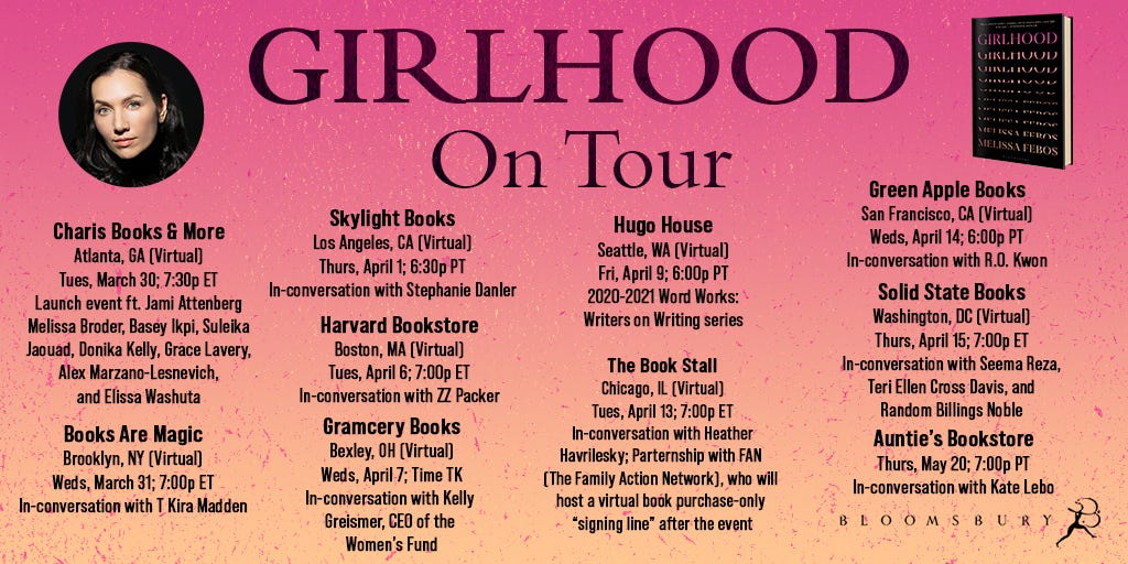 Girlhood - by Melissa Febos - Third Thoughts