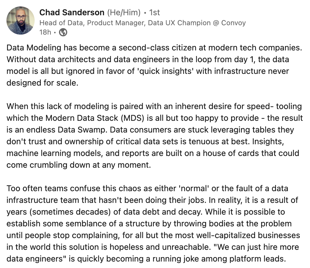Vì sao xây dựng data model trở thành một kỹ năng quan trọng nhất nhì ...