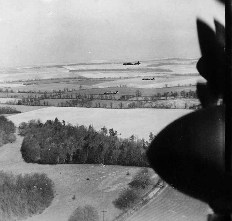 Low Level Lancaster raid on Augsburg - by Martin Cherrett