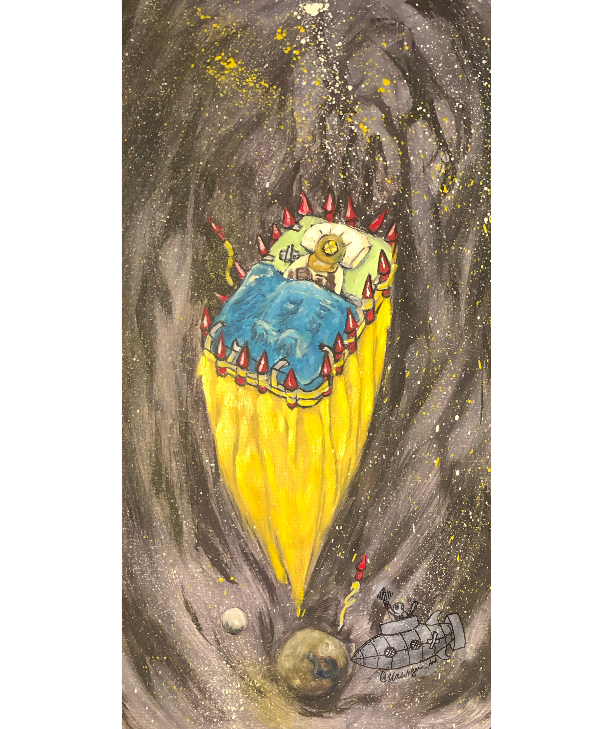 Rocket Bed(s) ( I & II) - by Michael Unsinger