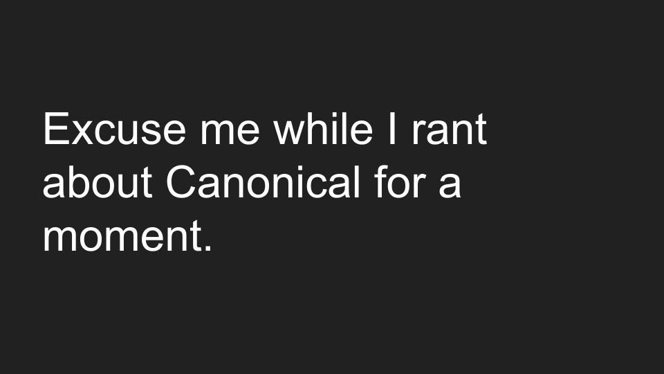 "Linux Sucks 2022" is just 10 days away! - by Bryan Lunduke