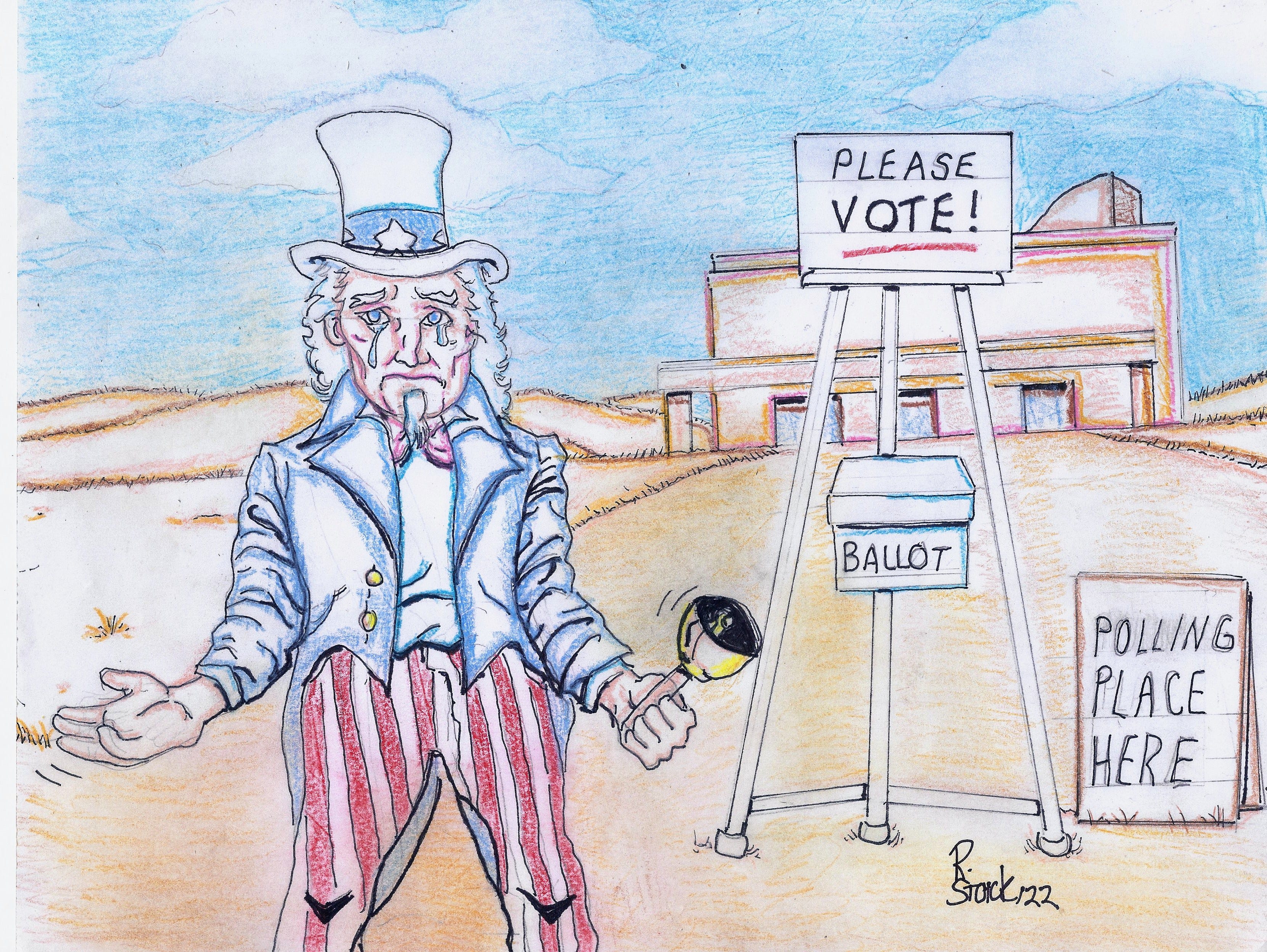 Weekly cartoon: '...if you can keep it.' - by Ryan M Stoick