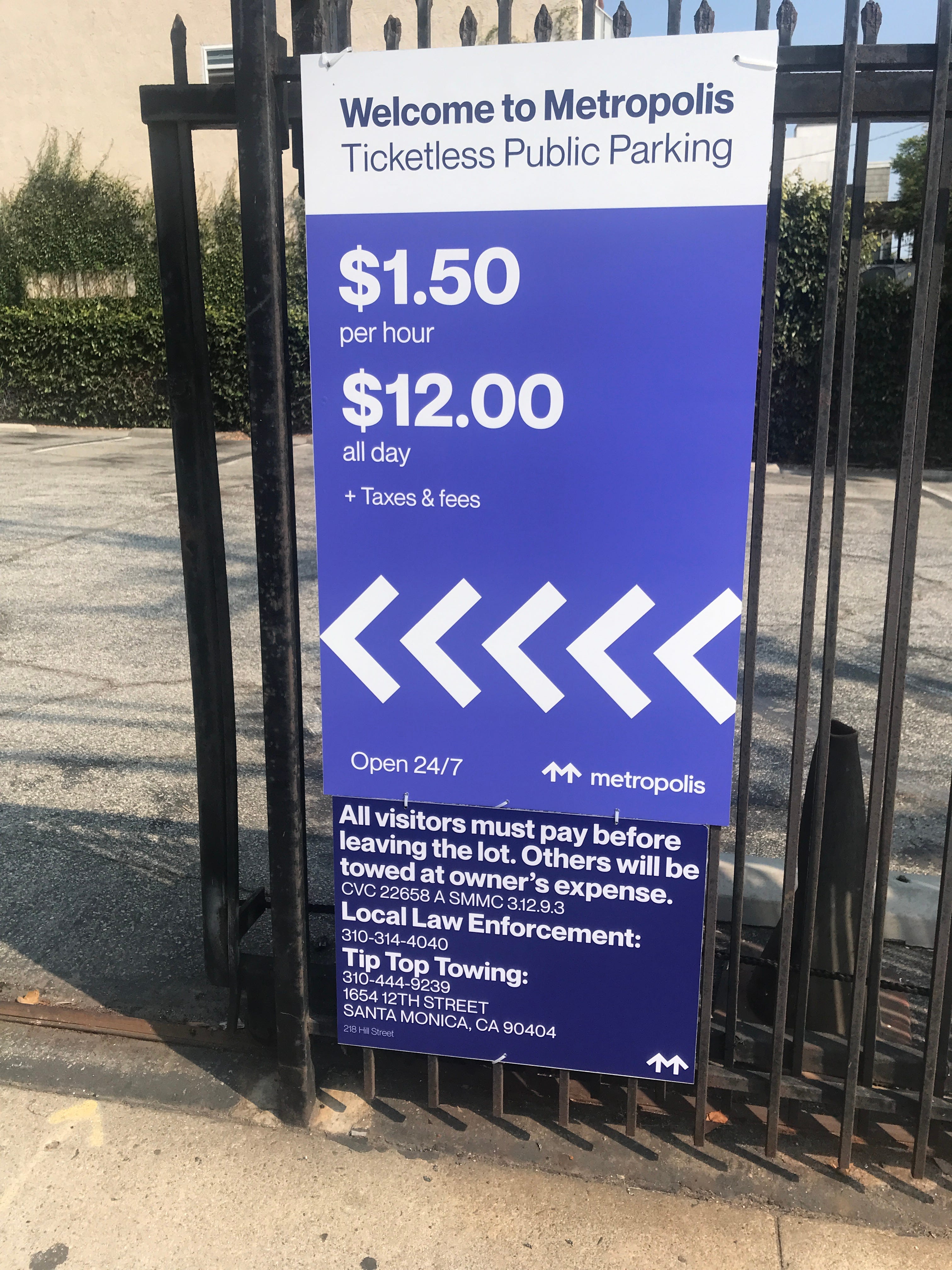 The Street Seen: Parking by Metropolis - by Mark Gorman