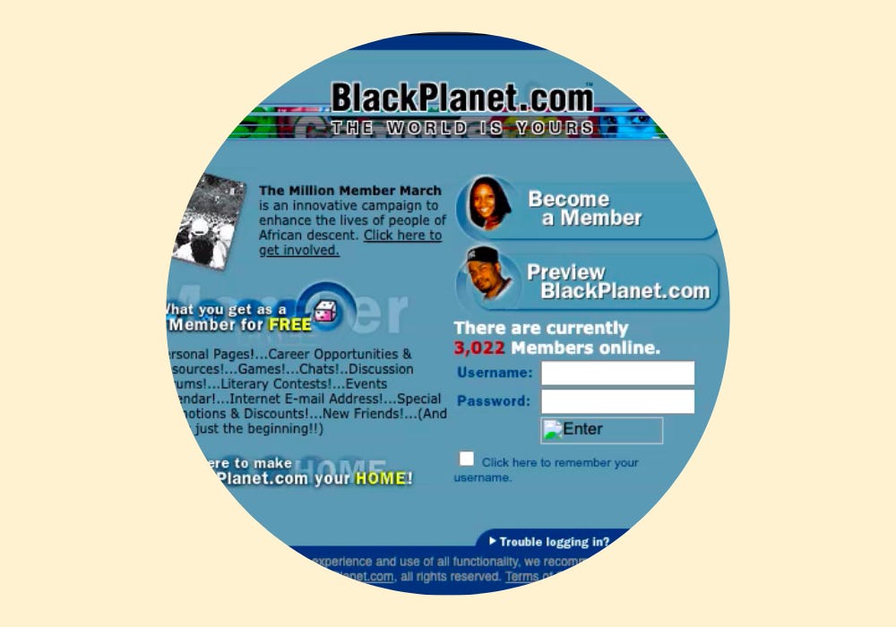 Fear of a BlackPlanet.com - default.blog