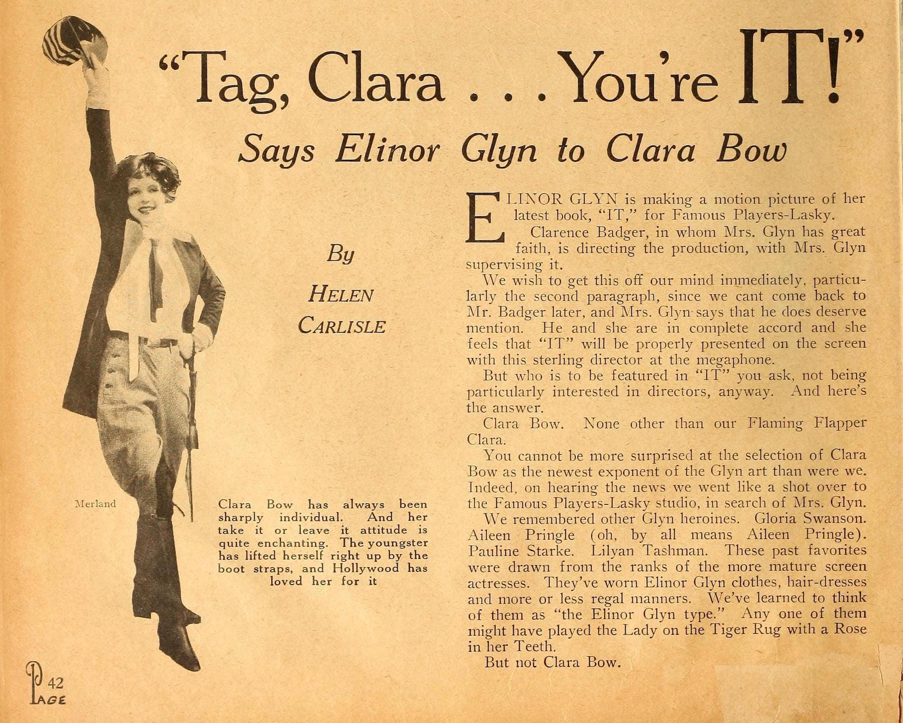 Original Sin: Eve Babitz & Elinor Glyn - by Greer Sinclair