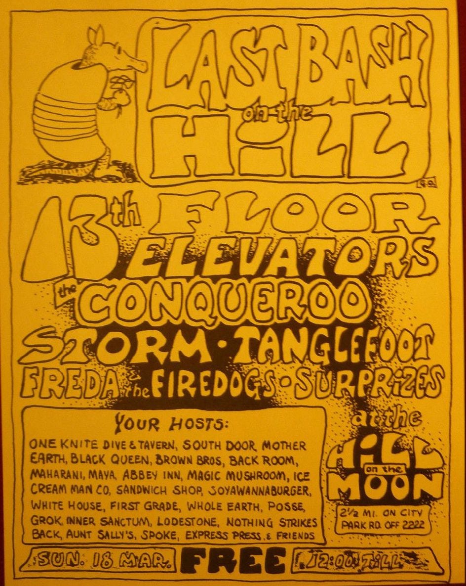 Austin Concerts of the '70s: Let's Take It Outside