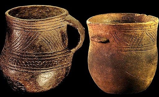 Corded Ware Pottery