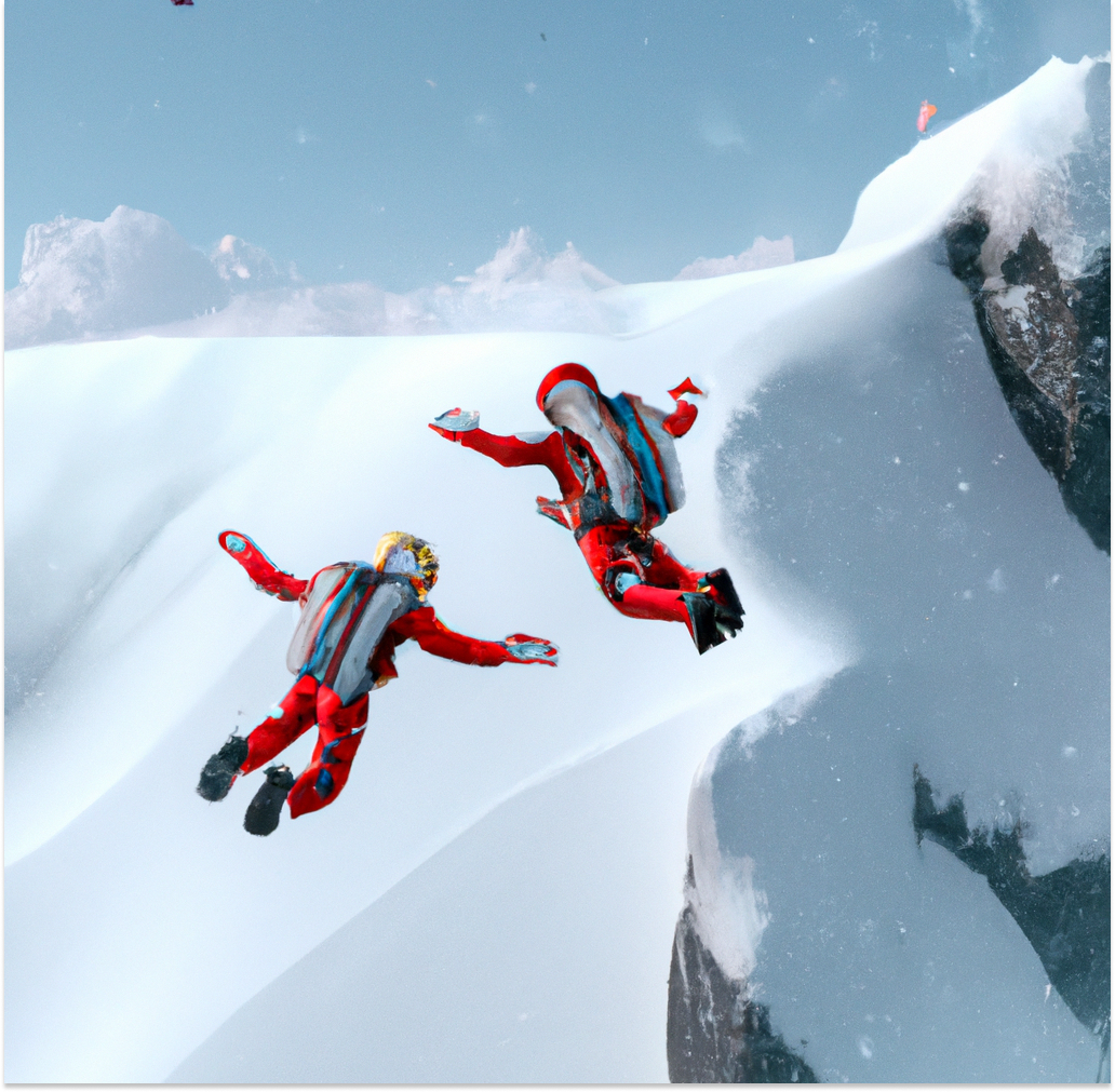 We jumped. - by Alex Borowski and Max Schulz