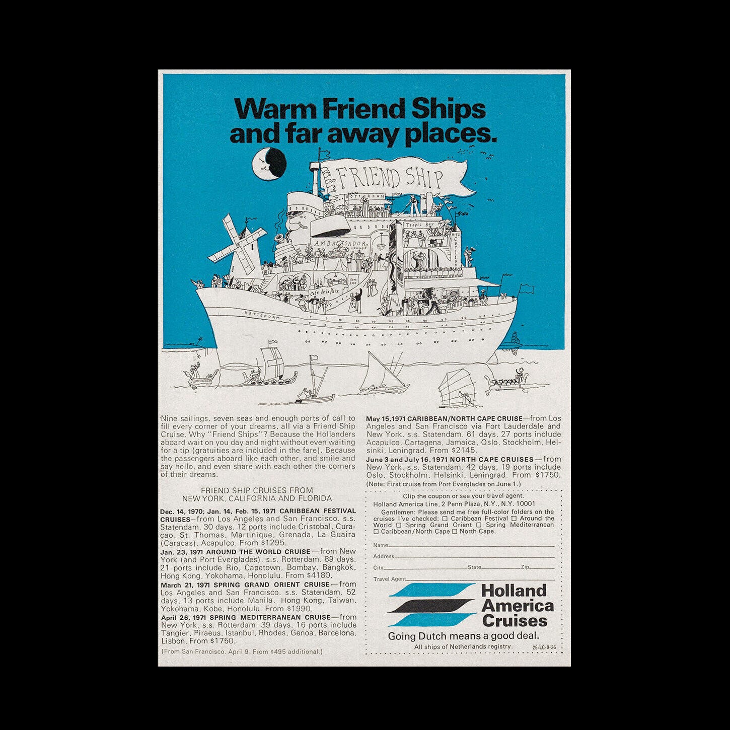 Holland America Line, 1969 – Logo Hiistories