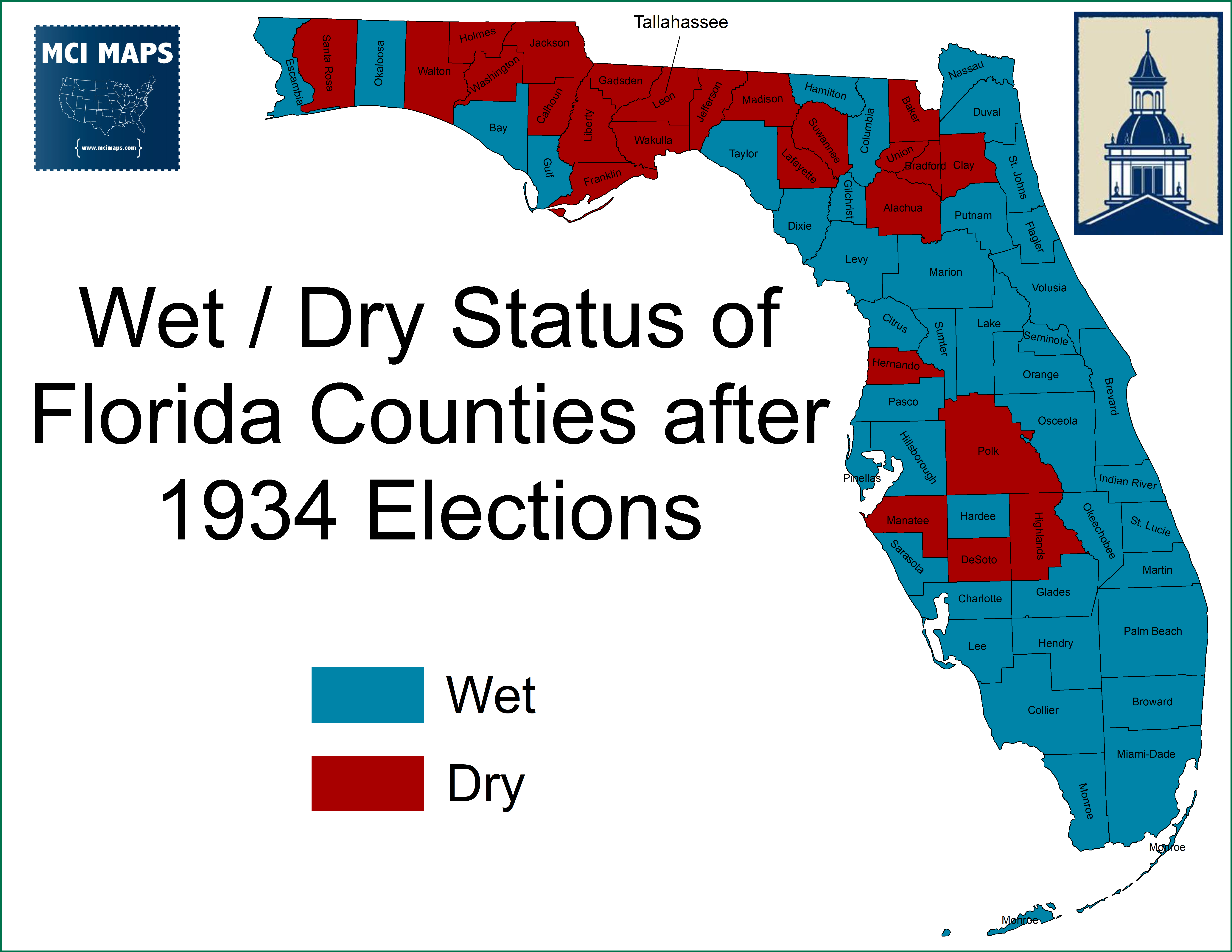 Issue #31: Florida's Remaining Dry Counties