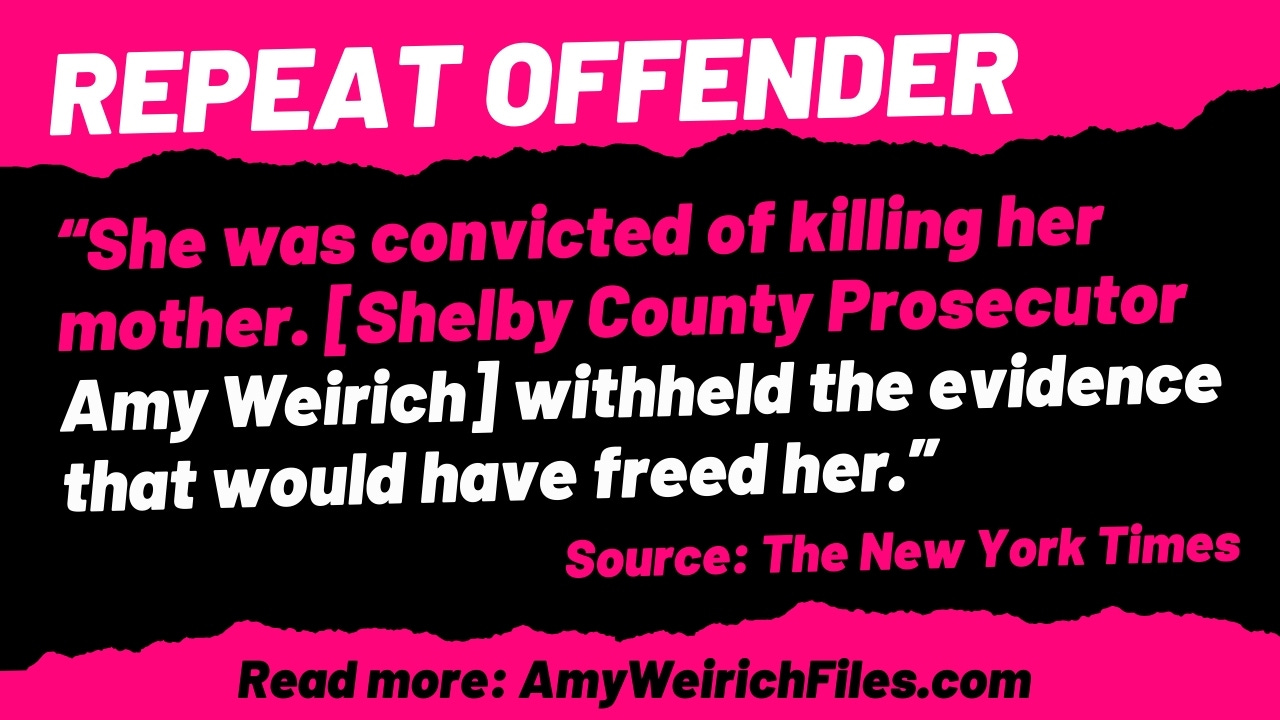 Billboard Campaign Exposes Memphis Prosecutor Amy Weirich’s Serial ...