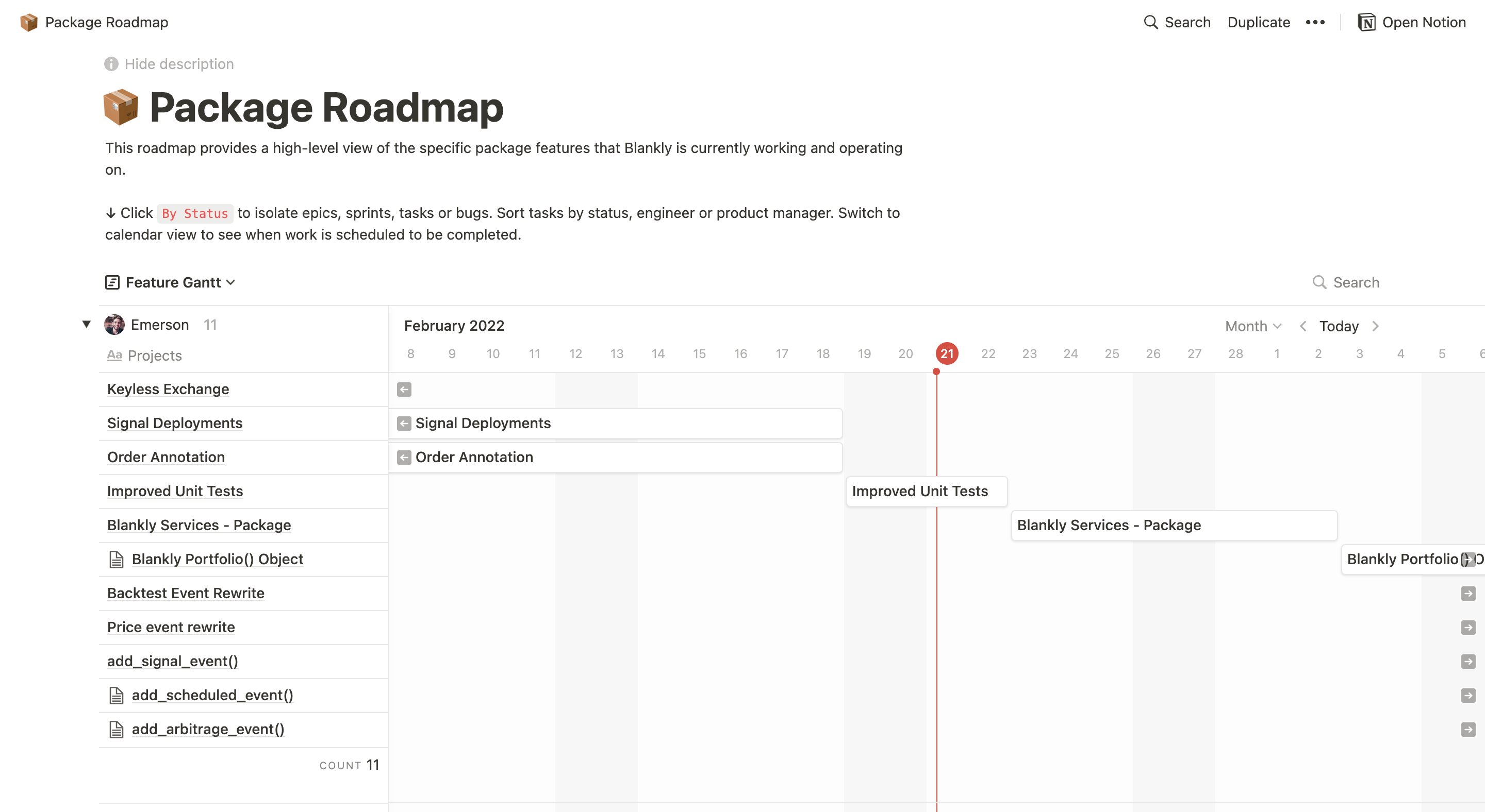 Redesigned Website, Package Roadmap, Web 3.0 Ideas