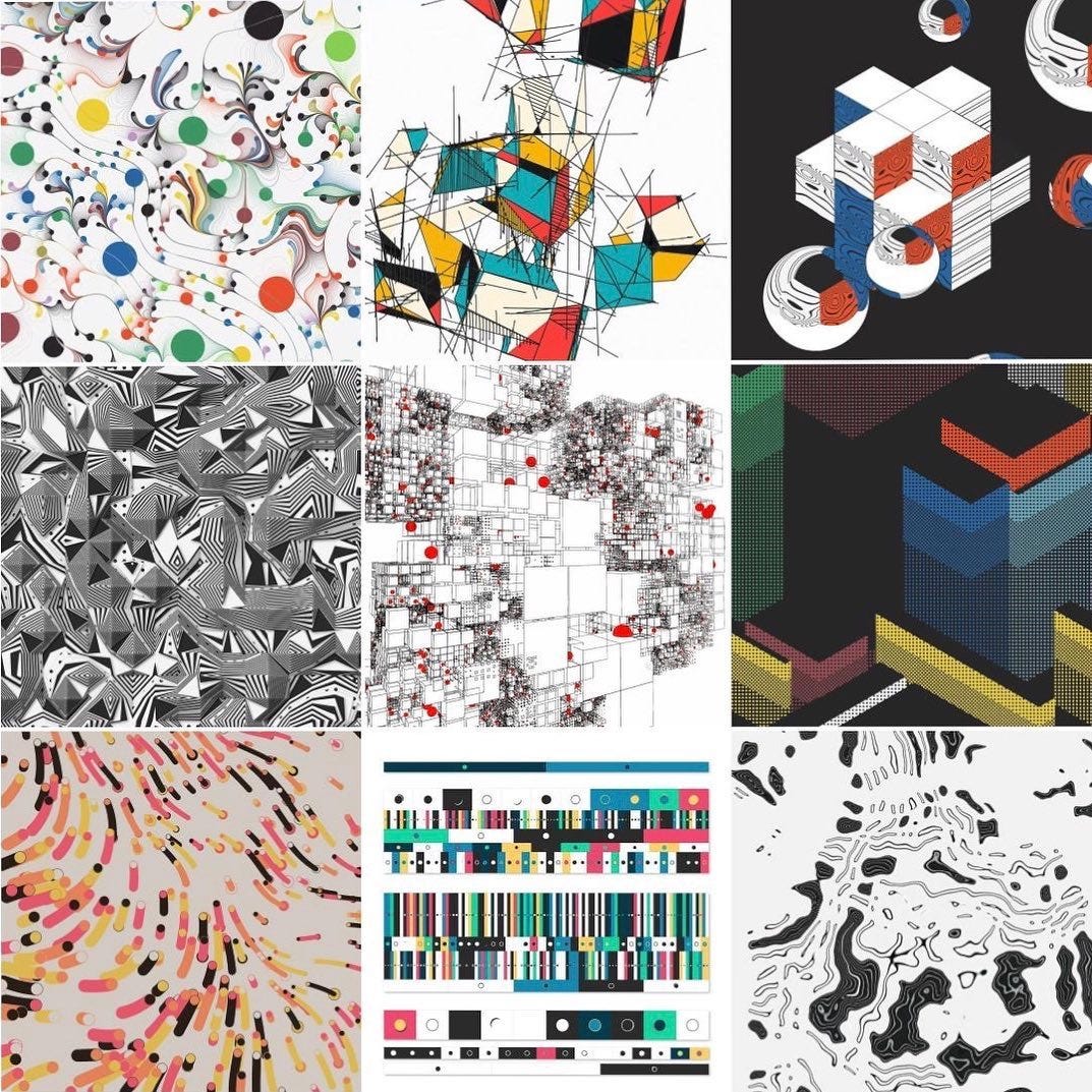 #002 - Generative Arts Weekly - by Chris Ried