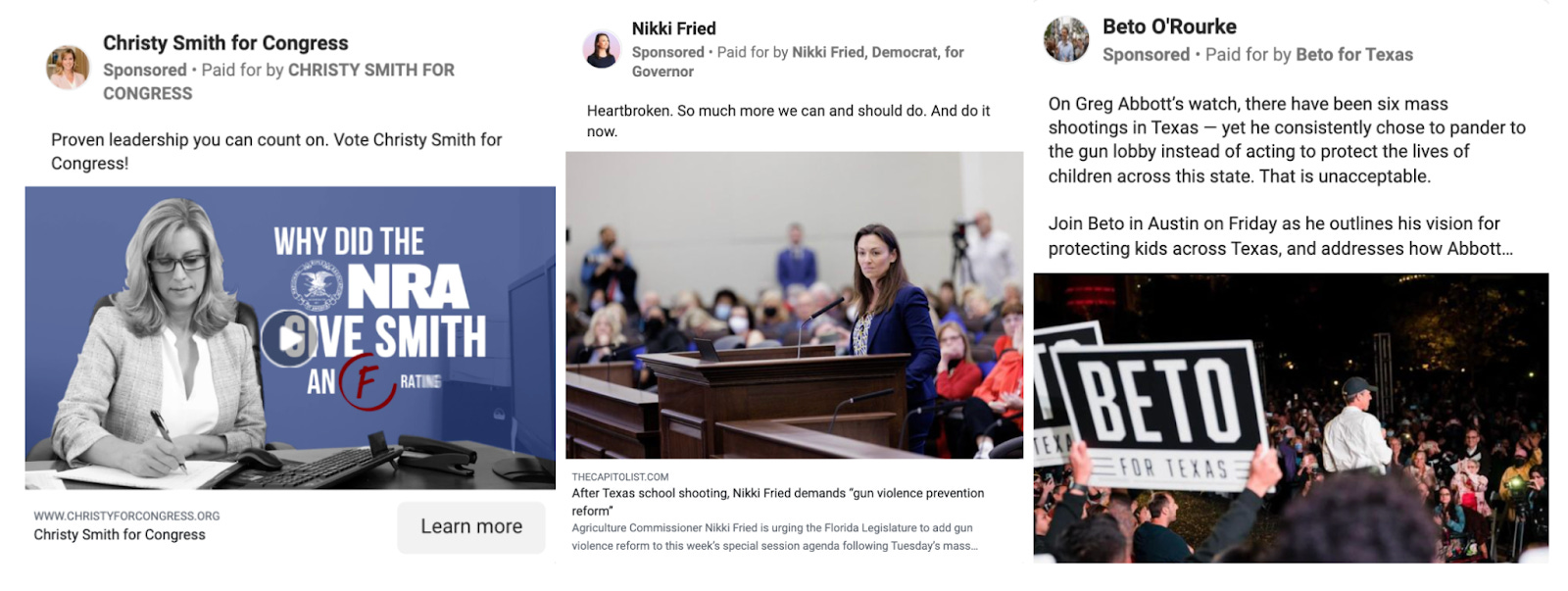 Digital spending on gun safety ads soars