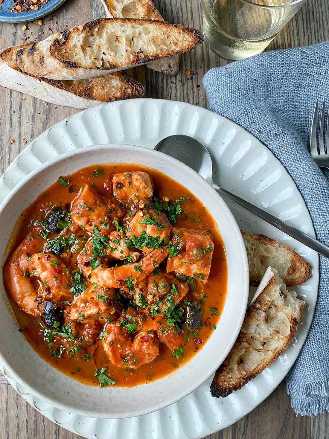 Quick Seafood Stew - by Susan Spungen - Susanality