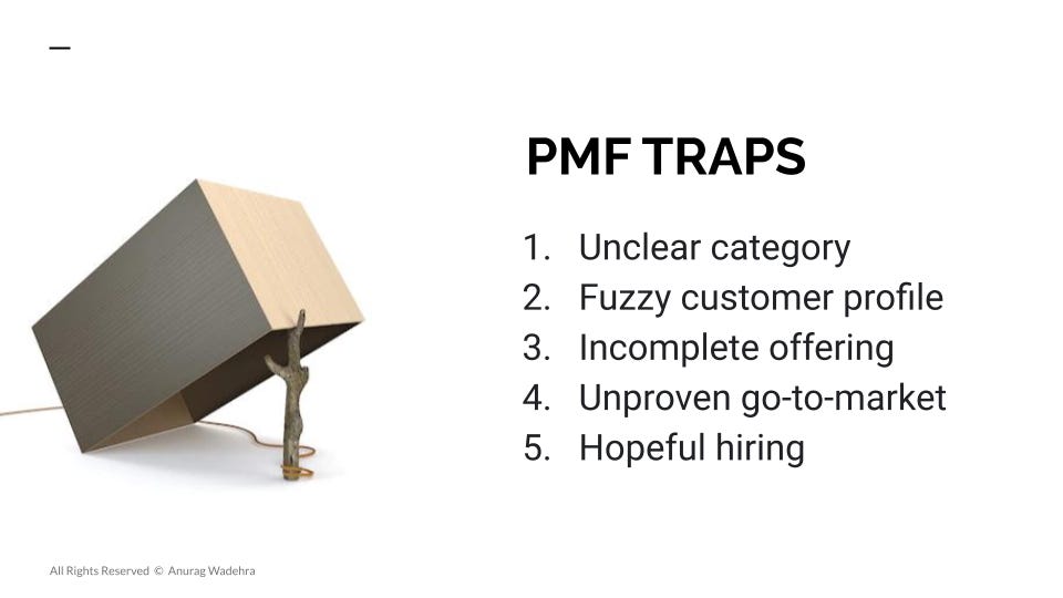 Finding Product Market Fit - Five Traps To Avoid