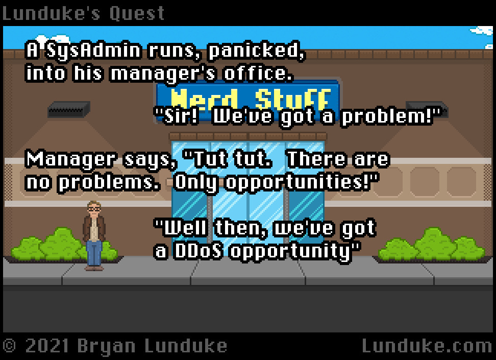 13 Computer Nerd Comics - by Bryan Lunduke