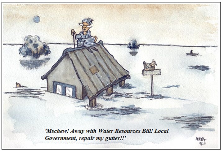 The Floods are Here... - by ebun aleshinloye