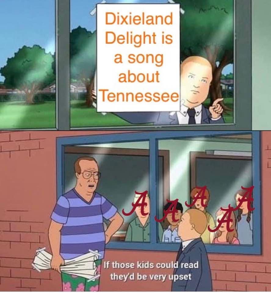 The Best Tennessee vs Alabama Memes
