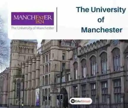 Study-In-UK: 2022 University of Manchester Global Futures Scholarships ...