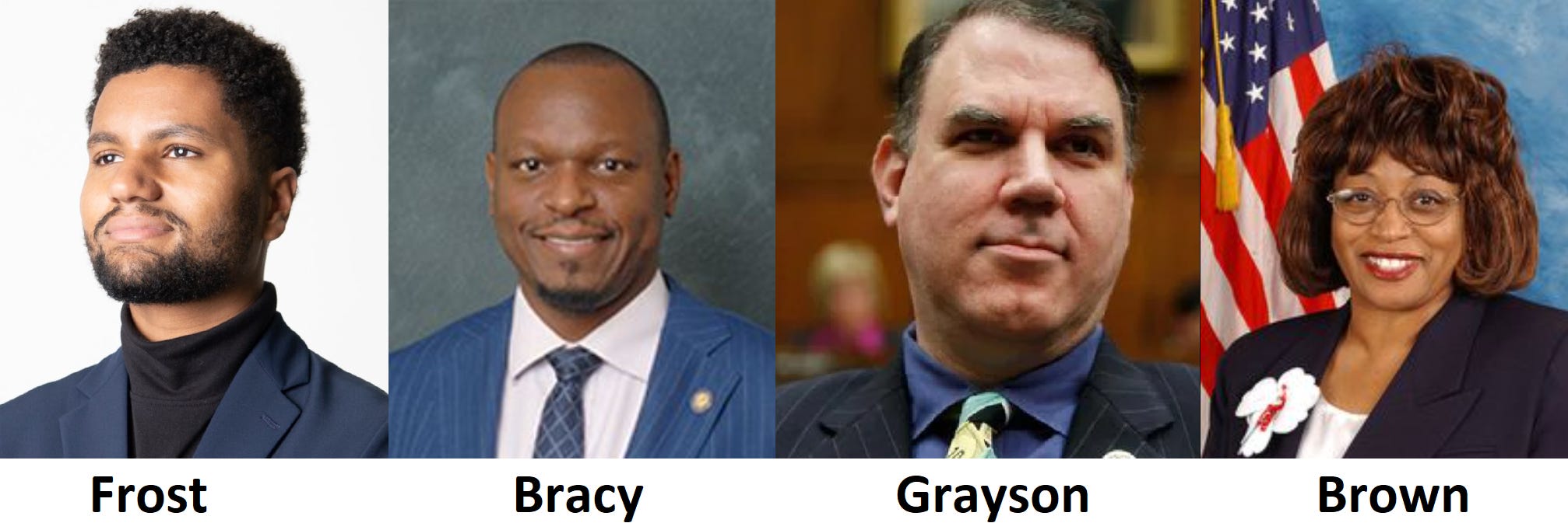 Issue #56: Alan Grayson and Corrine Brown are running for the Florida 10th