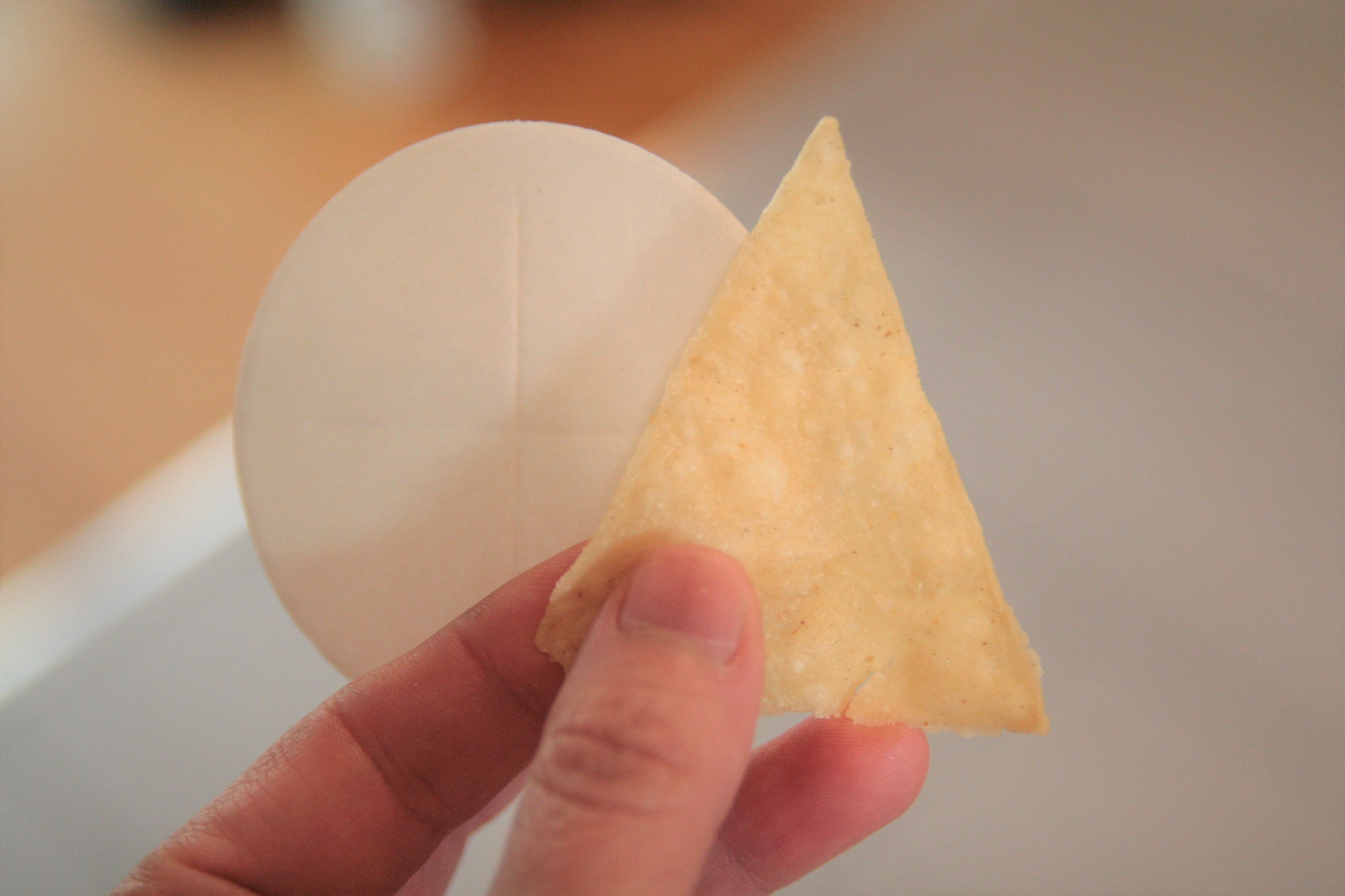 Communion wafer Nachos Bell Grande - by Dennis Lee