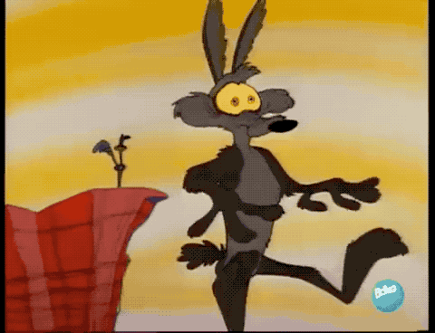 Cartoon cliff falls and other incidents - by Ben Mackie