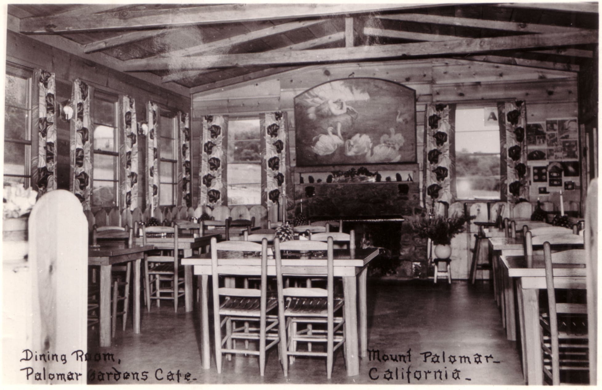 Palomar Gardens Cafe - by George Eberhart