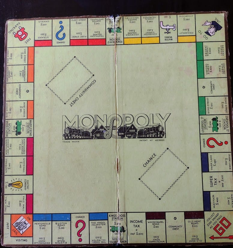 No Monopoly on Monopoly - by Annette Laing