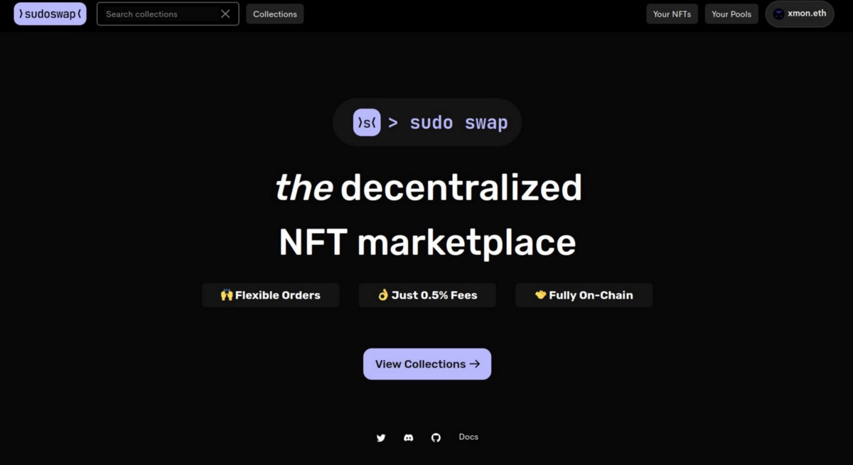 Mainnet Guide — Sudoswap - DefiCalendar Newsletter