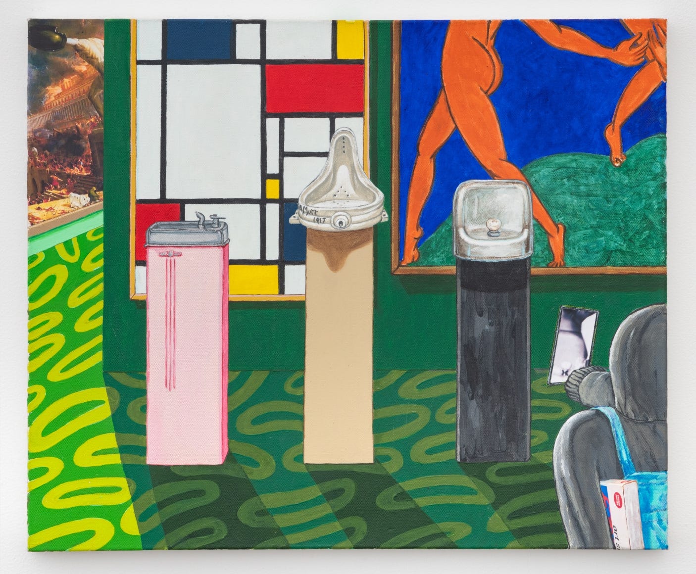 Dewey Crumpler at Derek Eller - by Allison Hewitt Ward