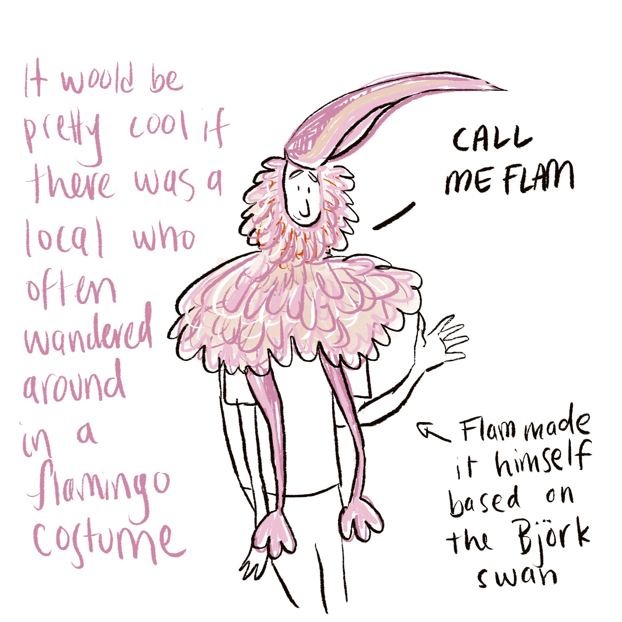 Flamingo - by Tara Black - Tara Comics