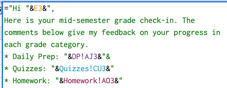 Midterm grades - by David Clark - Grading for Growth