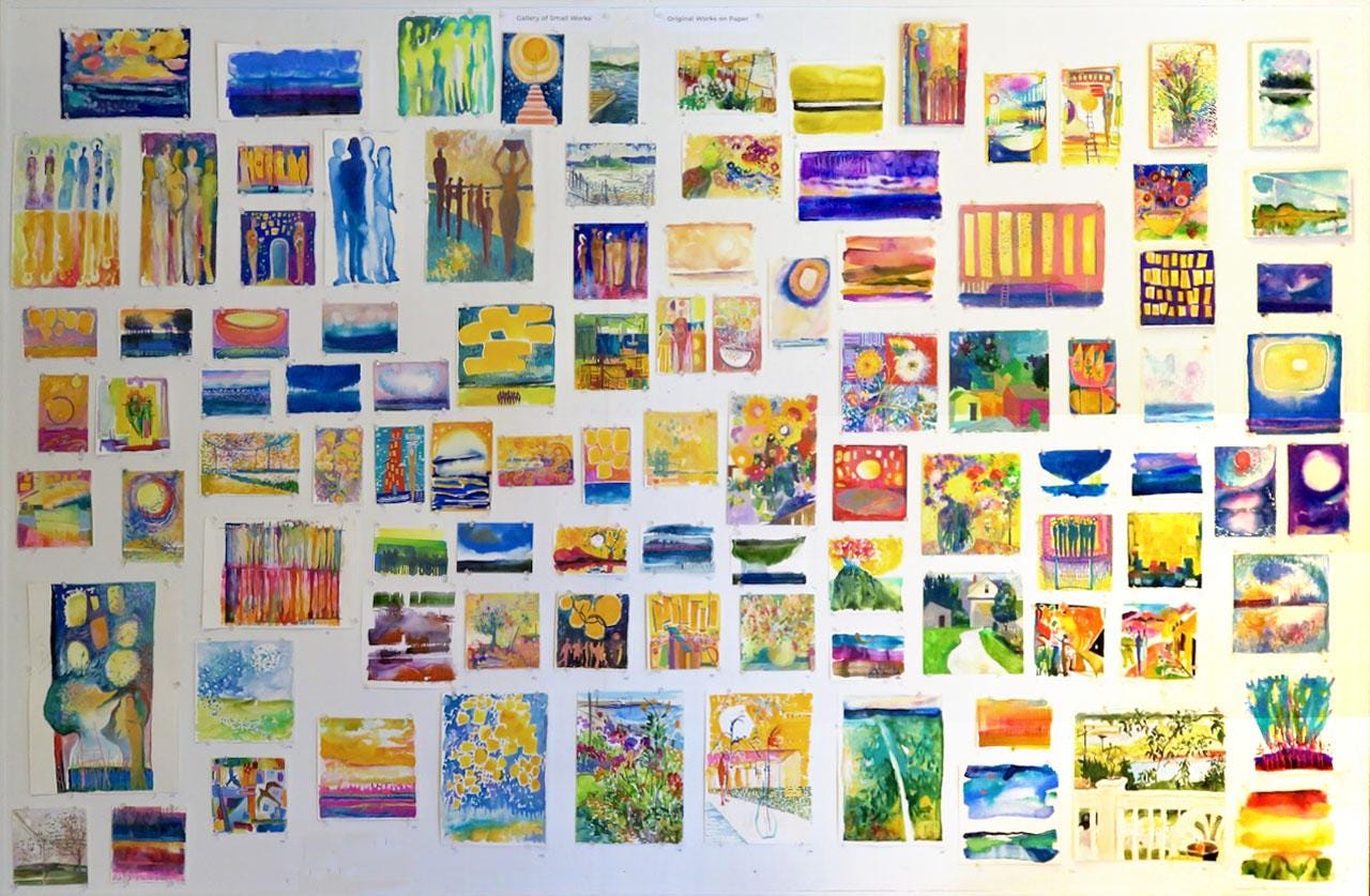 Loren Doucette, painter - by Amy Allen - Palate & Palette