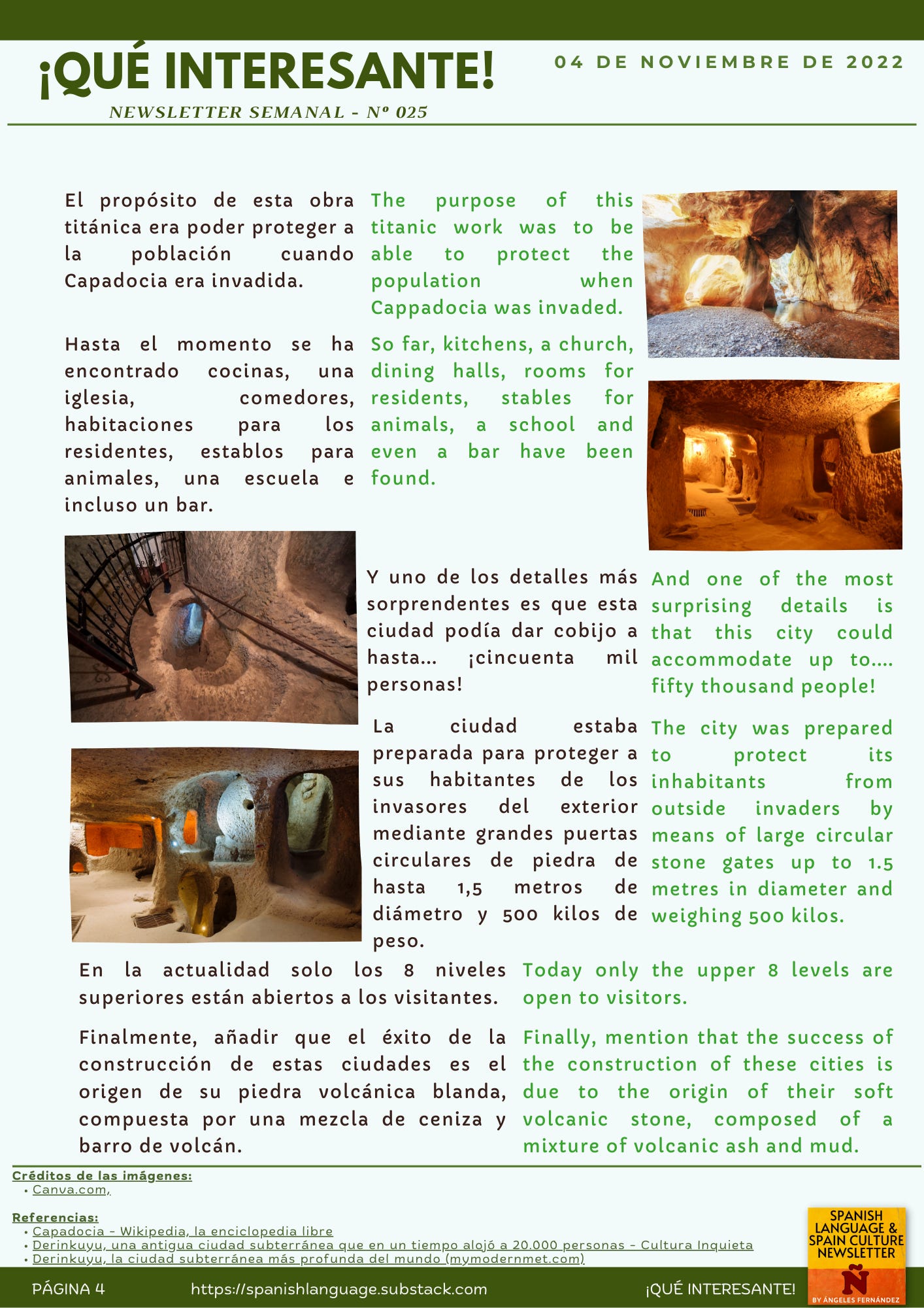 ¡Qué interesante! (How interesting!) #025