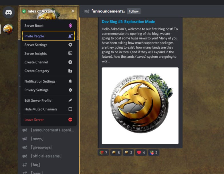 (EN) Dev Blog #3: Discord Invitation Campaign